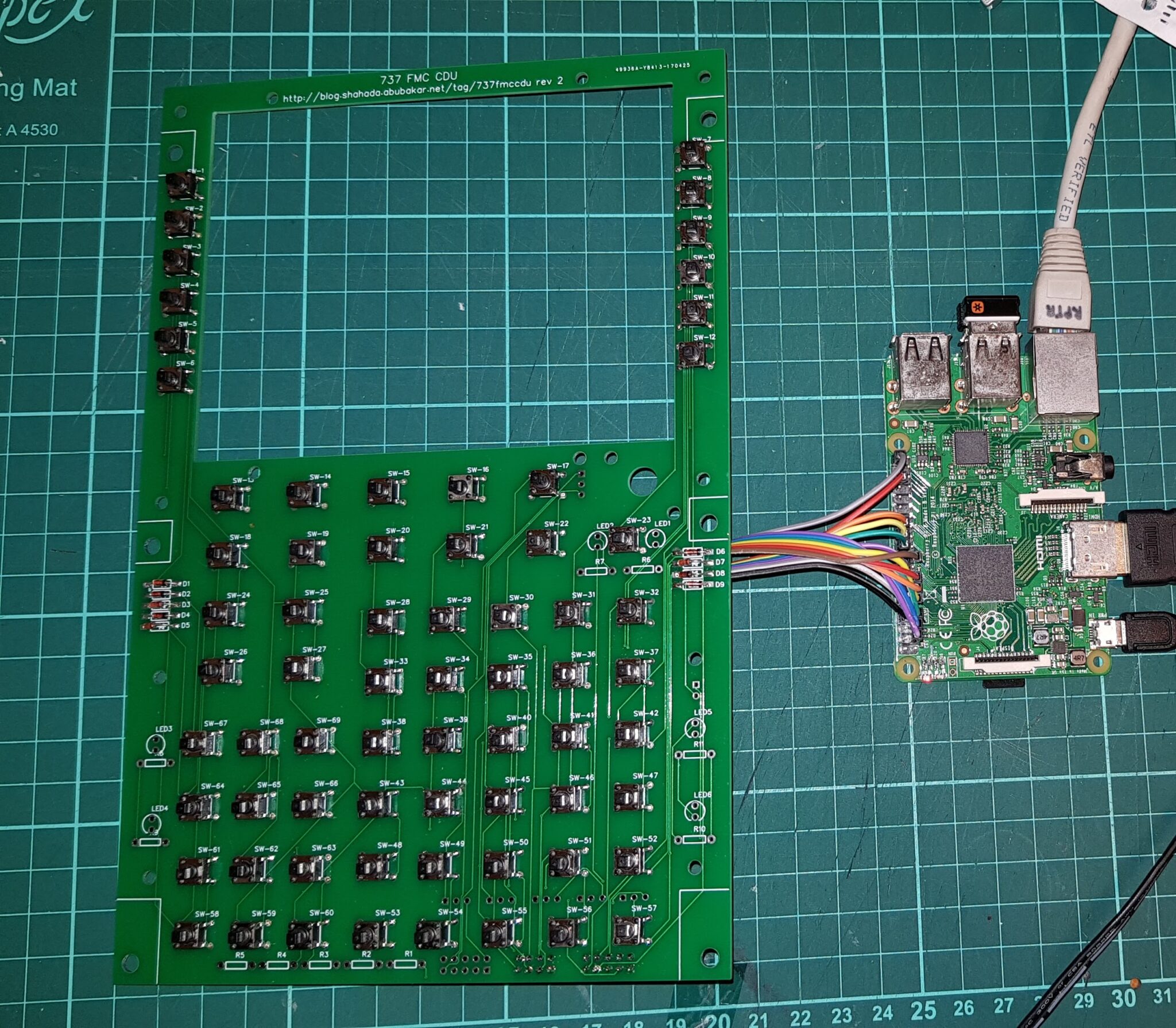 737 FMC CDU – PCB Board – Life, The Universe, and Everything!